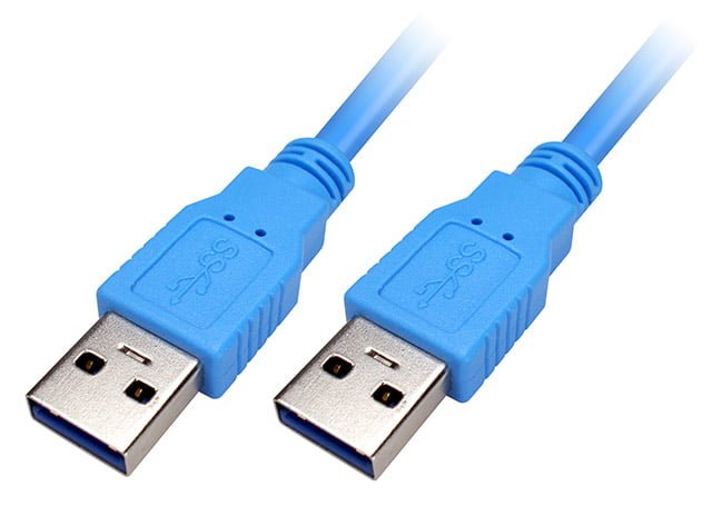 Xtech - USB cable - Blue - Scroll